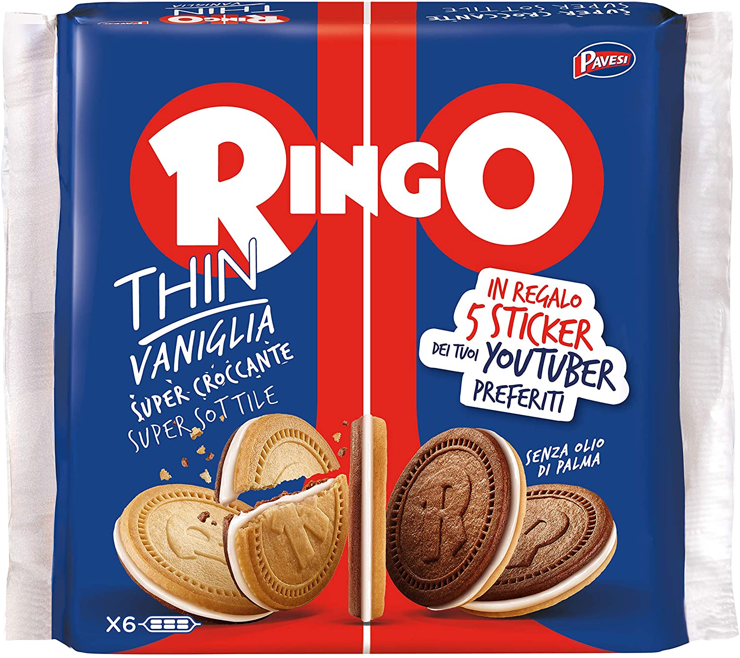 Pavesi Biscotti Ringo Thin Vaniglia - Confezione Da 6 X 39g - Scontify.net - Offerte E Coupon: # ...