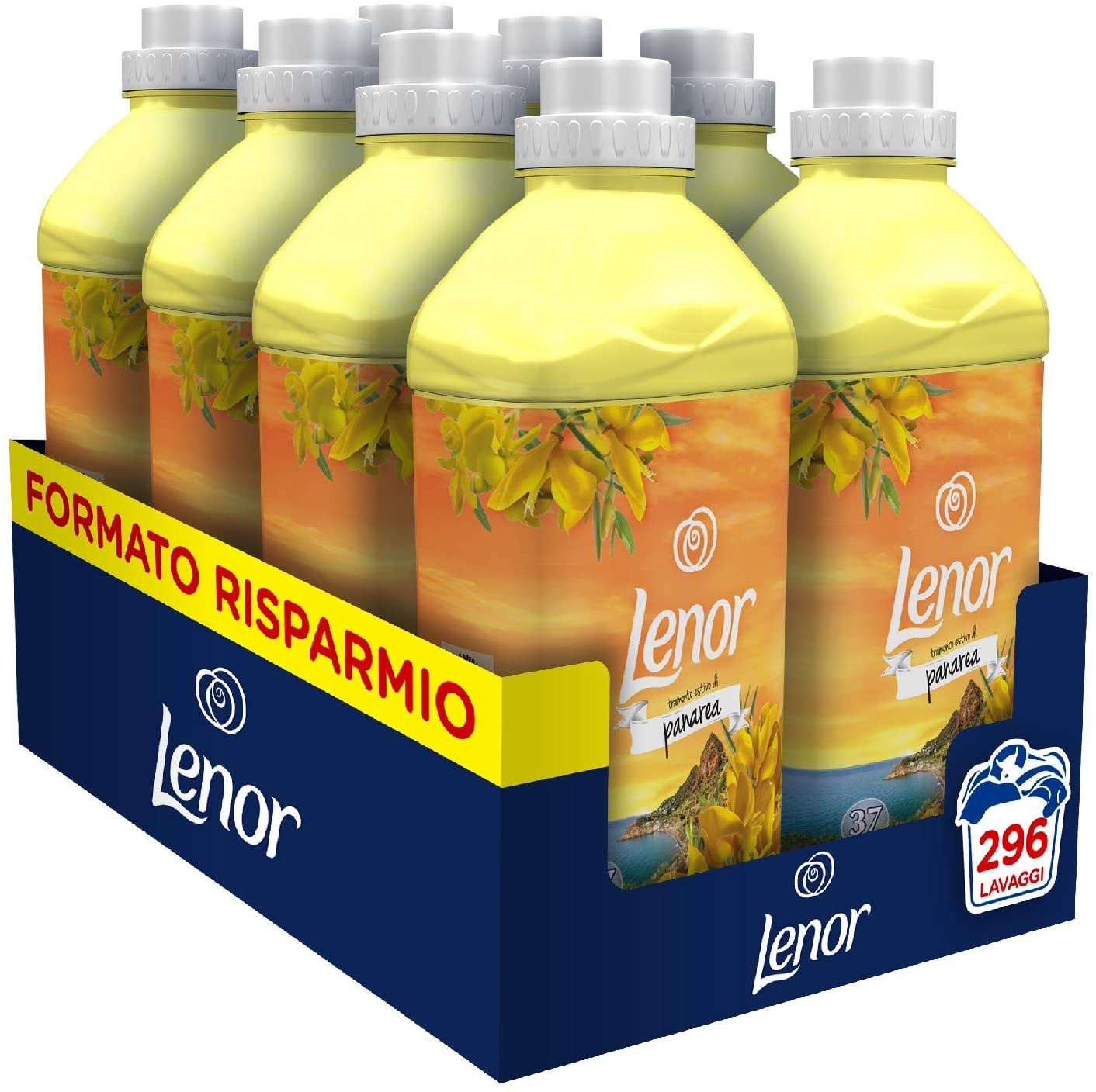 Lenor Ammorbidente Lavatrice Concentrato, 296 Lavaggi (8 X 37 ...