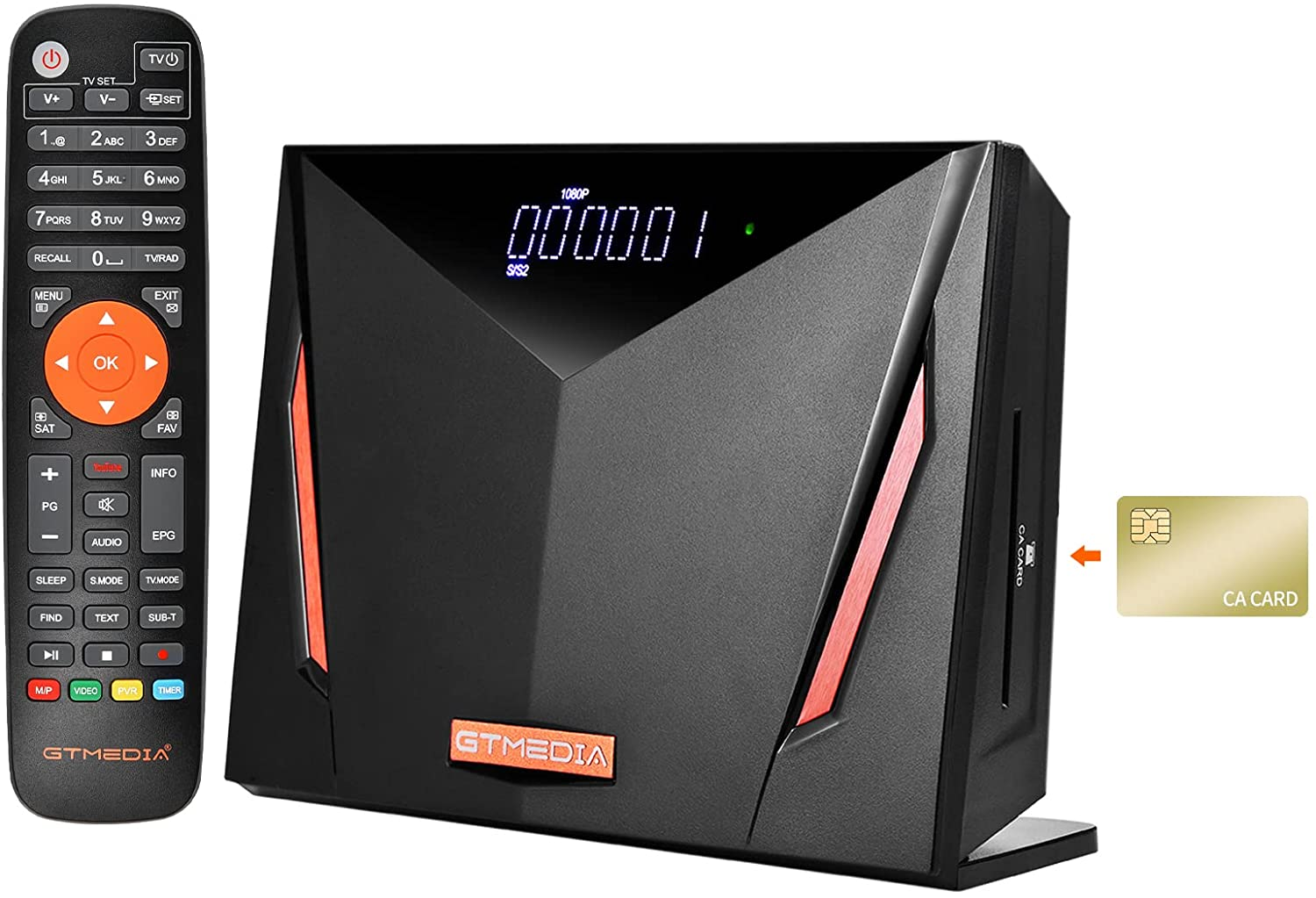 GT MEDIA V8 UHD 4K Decoder DVB-T2 TVSAT Ricevitore Digitale Terrestre ...