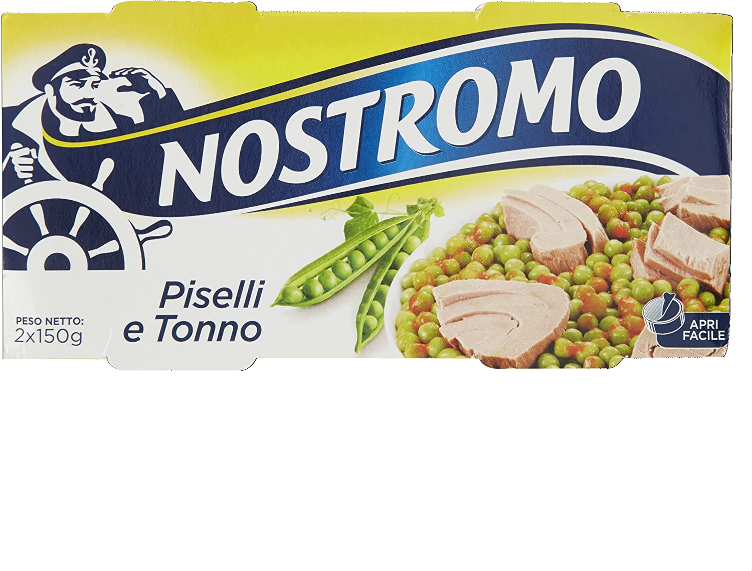 Nostromo - Tonno Con Contorno Di Piselli, Piatto Completo E Pronto Da ...