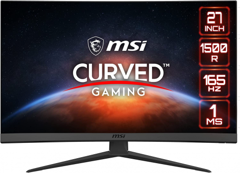MSI Optix G27C6 Monitor Da Gioco Curvo - 27 Pollici, 16:9 Full HD (1920 ...