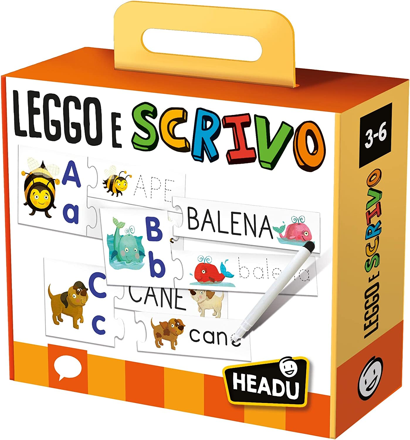 Headu- Leggo E Scrivo Gioco Educativo, Multicolore, IT20591 - Scontify ...