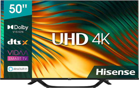 Hisense 50" UHD 4K 2022 50A67H, Smart TV VIDAA 5.0, HDR10+ Decoding ...