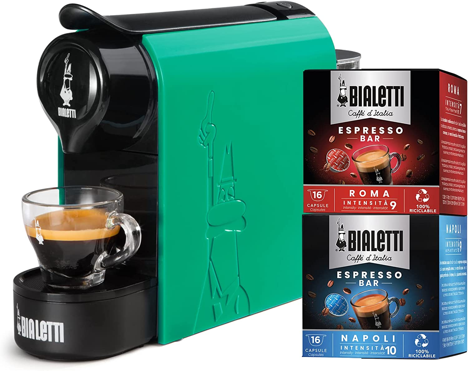 Bialetti Gioia, Macchina Caffè Espresso Per Capsule In Alluminio ...