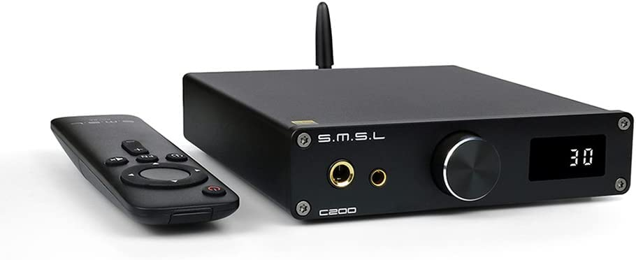 SMSL C200 Bluetooth DAC Amplificatore Per Cuffie, DSD512 PCM768kHz USB ...