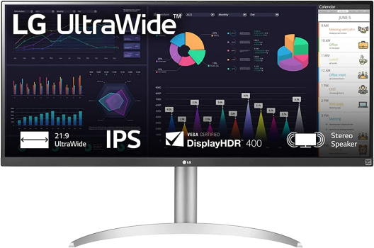 LG 34WQ650 Monitor 34" UltraWide 21:9 LED IPS HDR 10, 2560x1080, 1ms ...