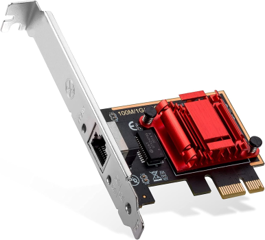 ORICO 2.5GBase-T PCIe Network Card 2500/1000/100Mbps PCI Express 2.5Gigabit Ethernet Card RJ45 2 ...