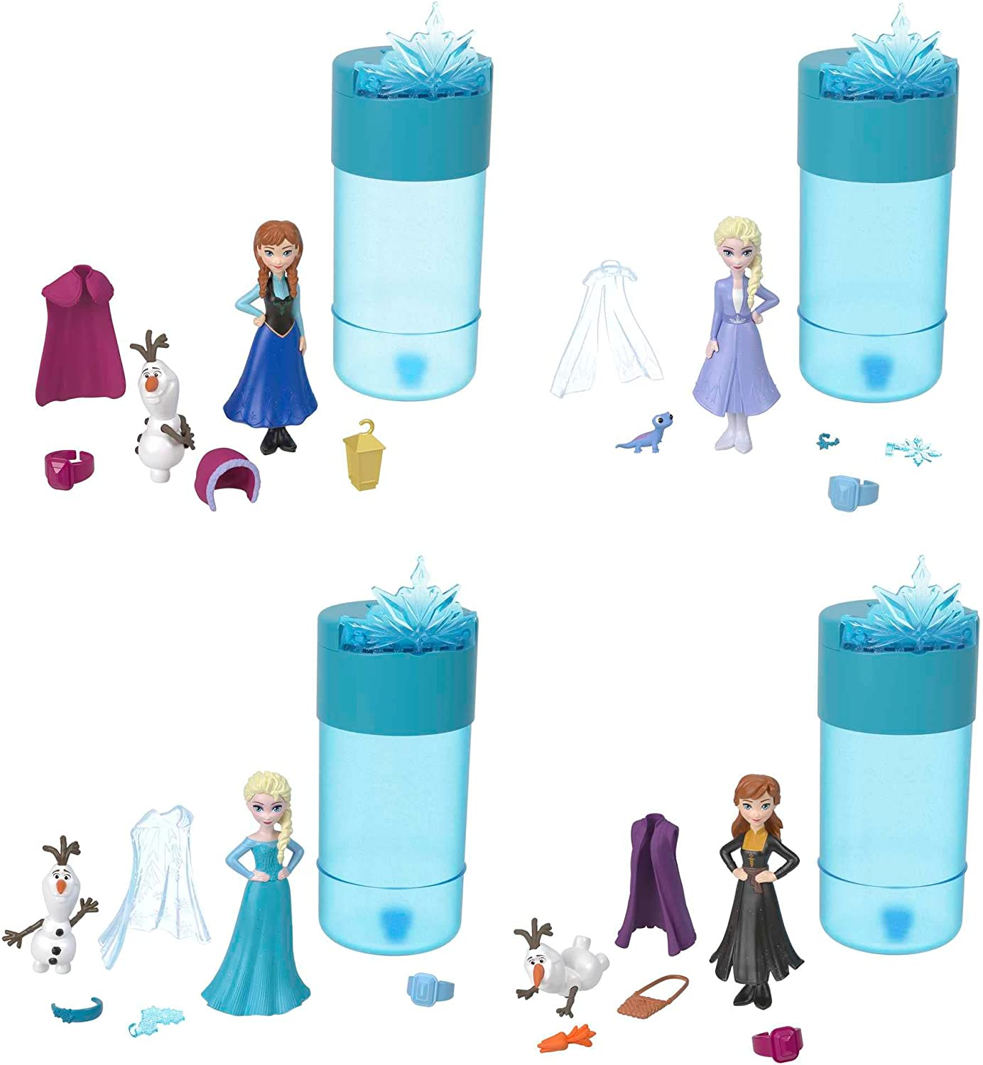 Disney Frozen Snow Color Reveal Bambola Con 6 Sorprese Tra Cui Un Disney Frozen Snow Color Reveal Bambola Con 6 Sorprese Tra Cui Un