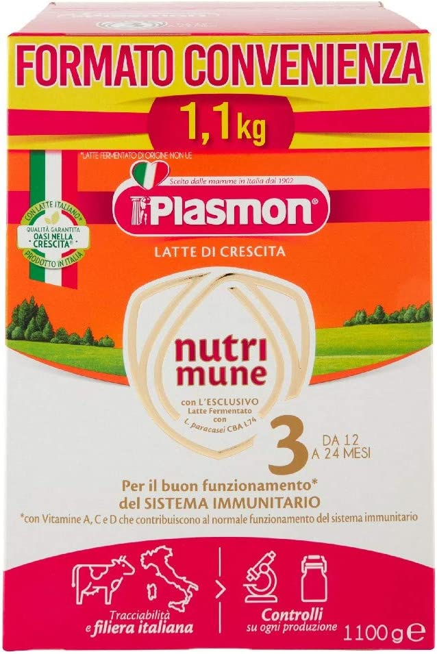 Plasmon Latte Polvere Per Da 12 A 24 Mesi Bambino, 1100 G - Scontify ...