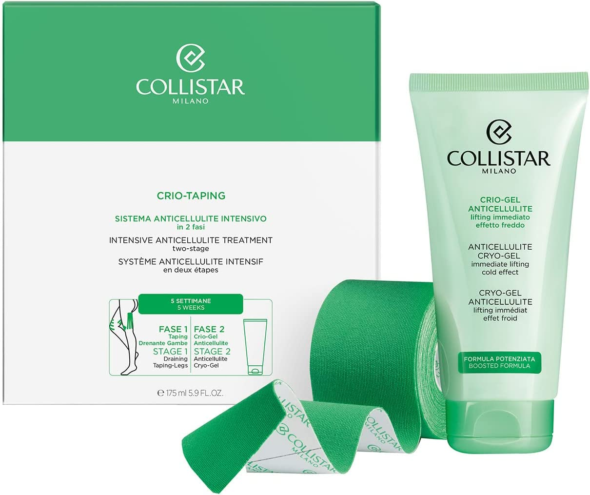 Collistar Crio-Taping Sistema Anticellulite Intensivo In Due Fasi Da ...