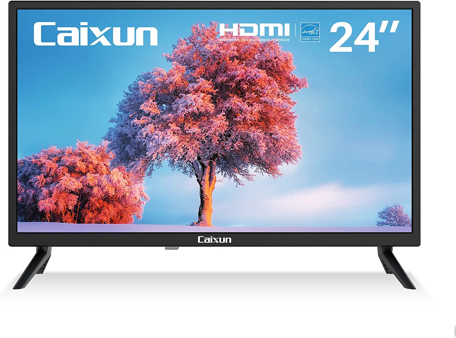 Caixun TV 24 Pollici, HD Televisore Con 3 HDMI E 2 USB, DVB-T/T2/C/S/S2 ...