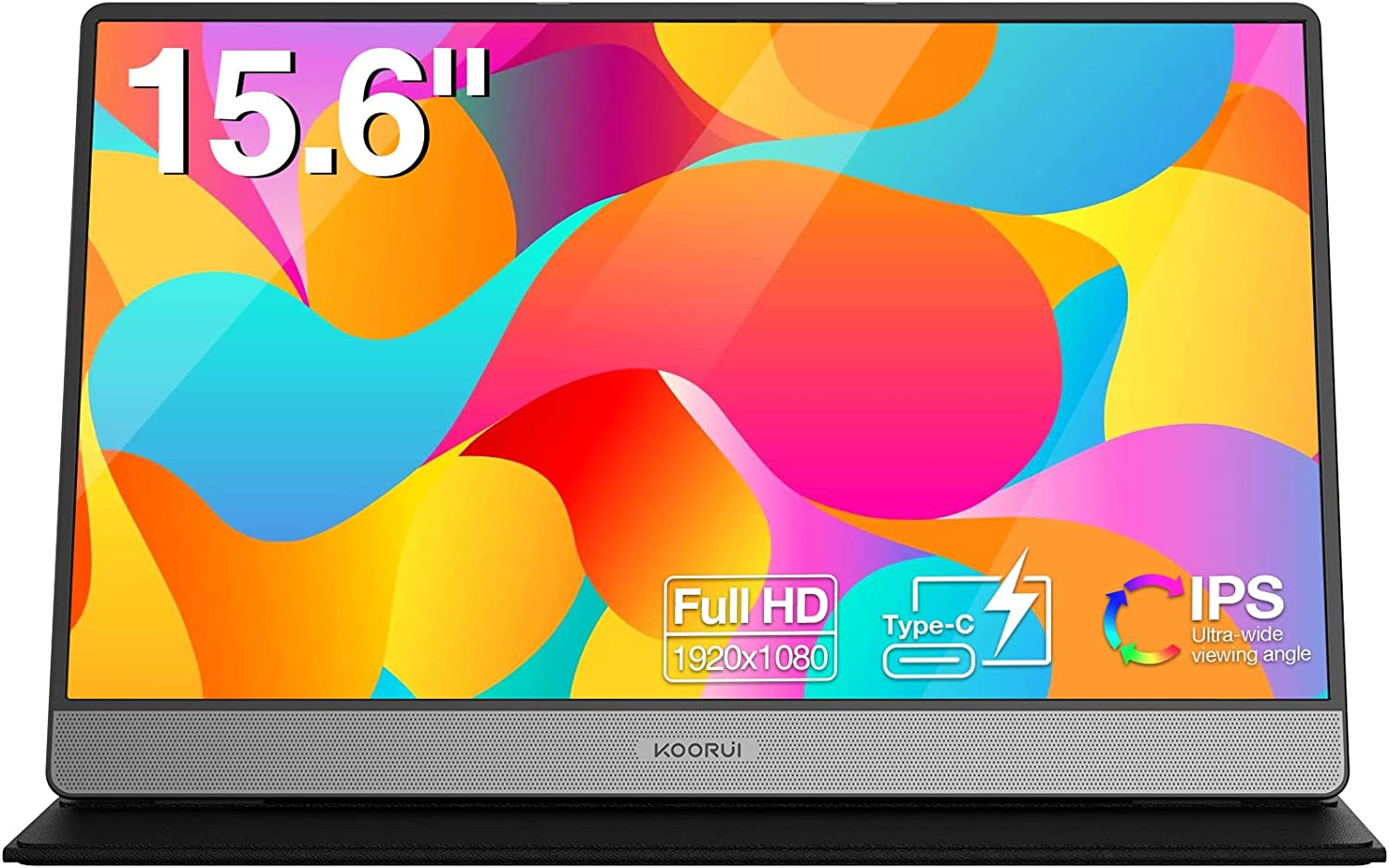 KOORUI Monitor Portatile 15 6 Pollici 1080P FHD Schermo Portatile IPS KOORUI Monitor Portatile 15 6 Pollici 1080P FHD Schermo Portatile IPS