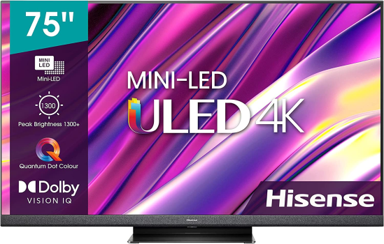 Hisense 75" MINI-LED UHD 4K 75U81HQ, Smart TV VIDAA 6.0, HDR Dolby ...