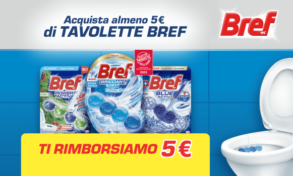 Amazon: Cashback Sui Prodotti Bref Di 5€ - Scontify.net - Offerte E ...