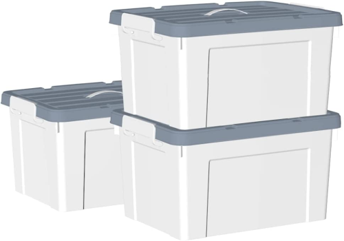 Cetomo Scatola Portaoggetti In Plastica, 45L*3, Contenitore Per ...