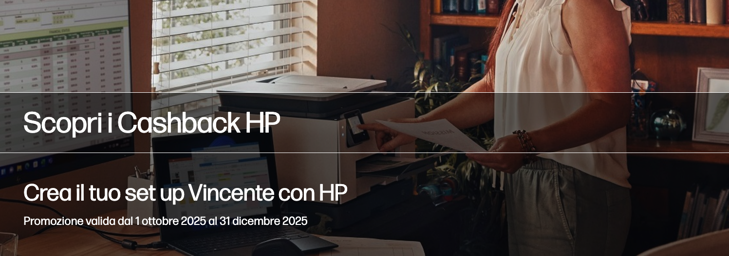 Cashback HP 2025: Rimborso Fino A 210€ Sui Tuoi Acquisti